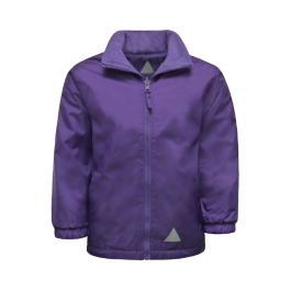 Plain Purple Reversible Jacket