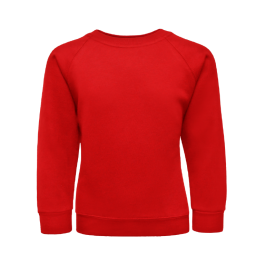 Plain Red Sweatshirt