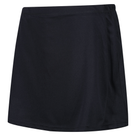 804 IGEN Plain Black Girls PE Skort