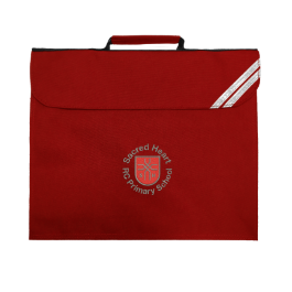 Red Expandable Book Bag