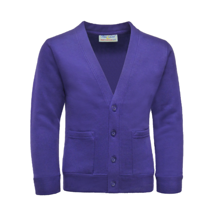 Plain Sweat Cardigan