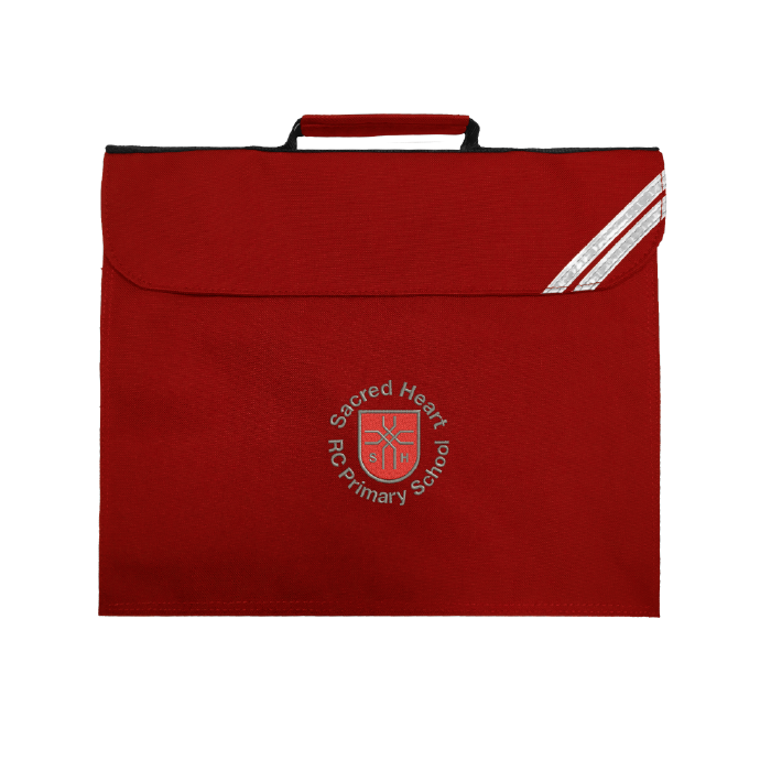 Red Expandable Book Bag